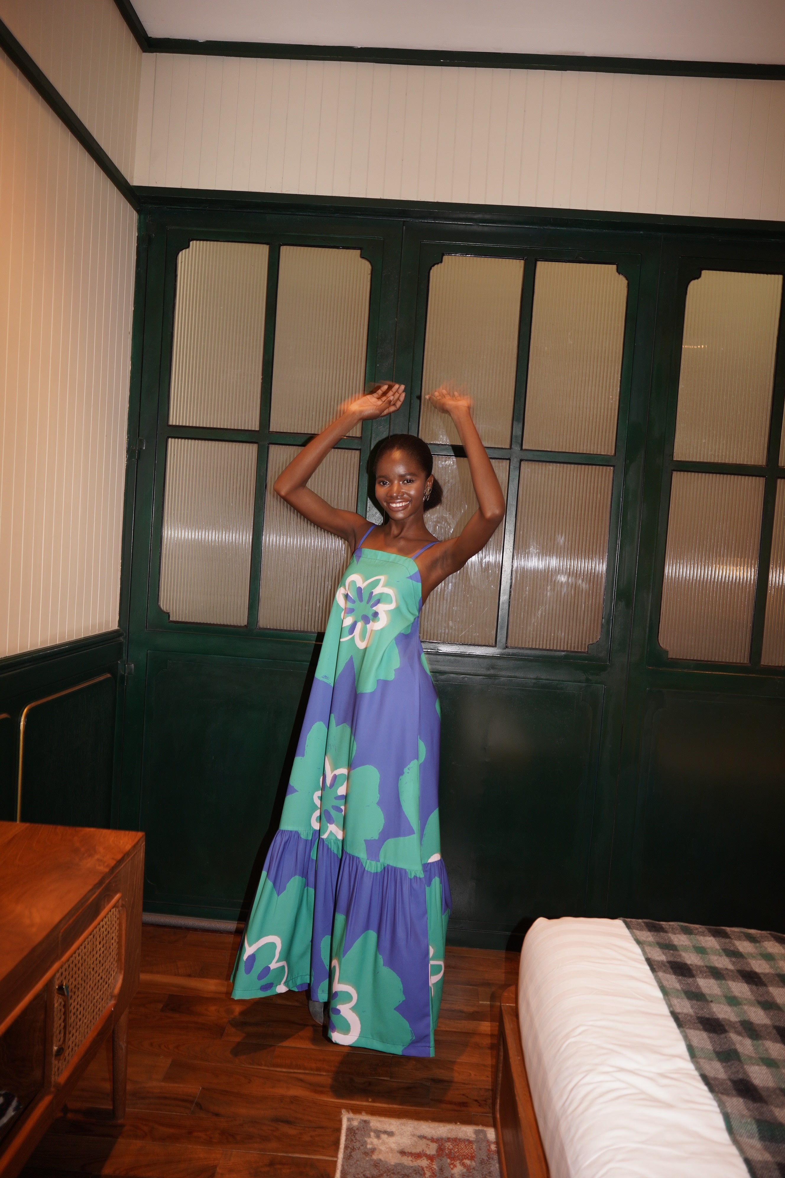 Antalya Maxi Dress in Riesling